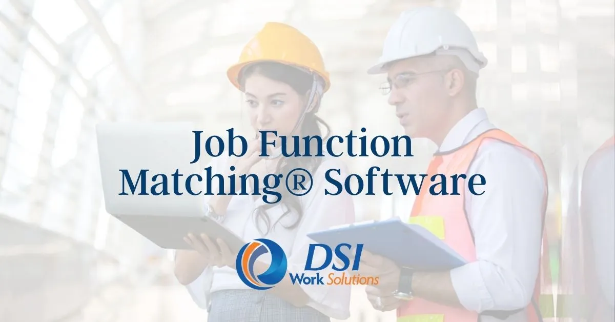 DSI Job Function Matching Software | Optimize Job Function Documentation DSI Job Function Matching Software | Optimize Job Function Documentation